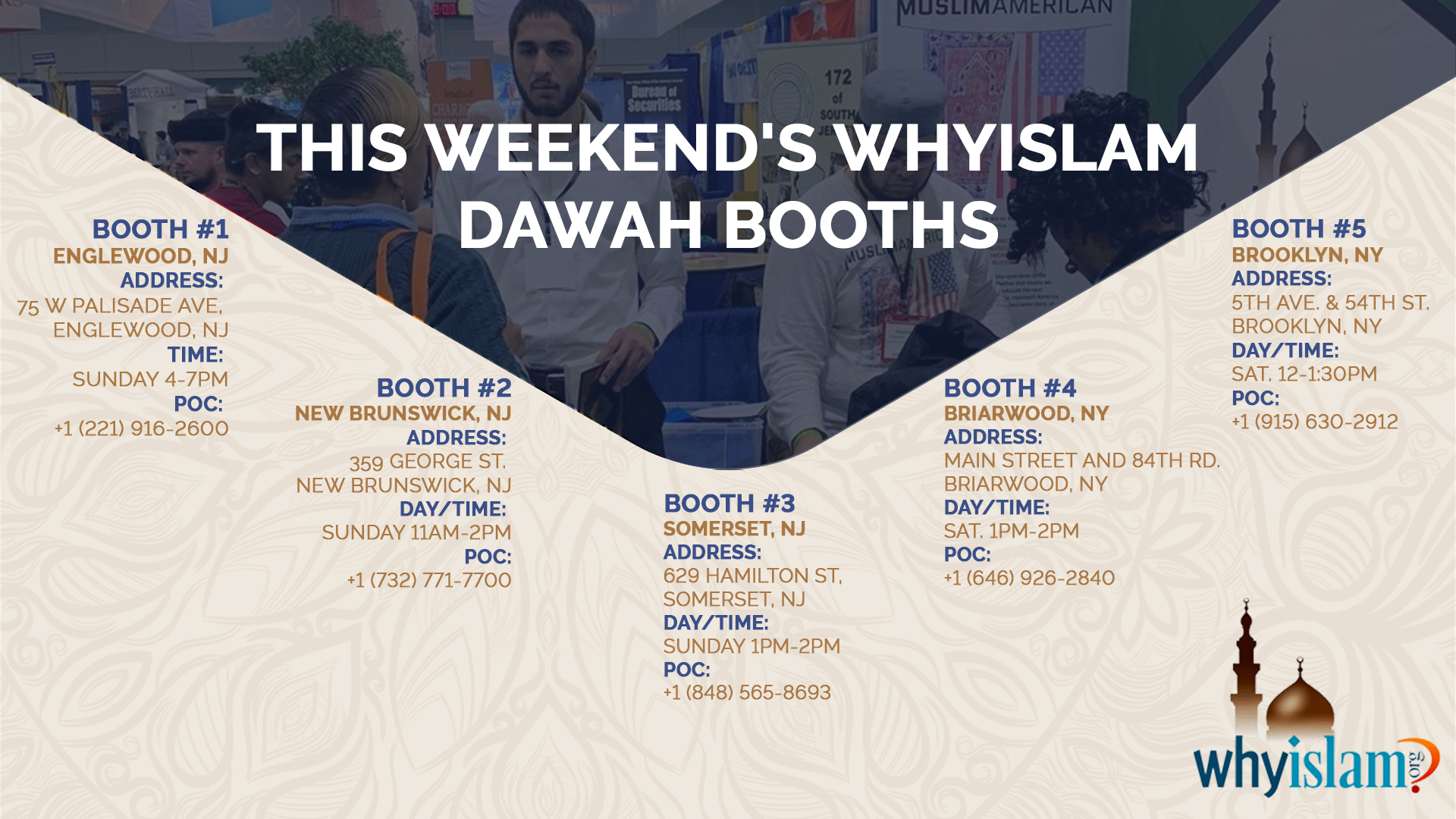 ICNA New Jersey – Service | Outreach | Spirituality